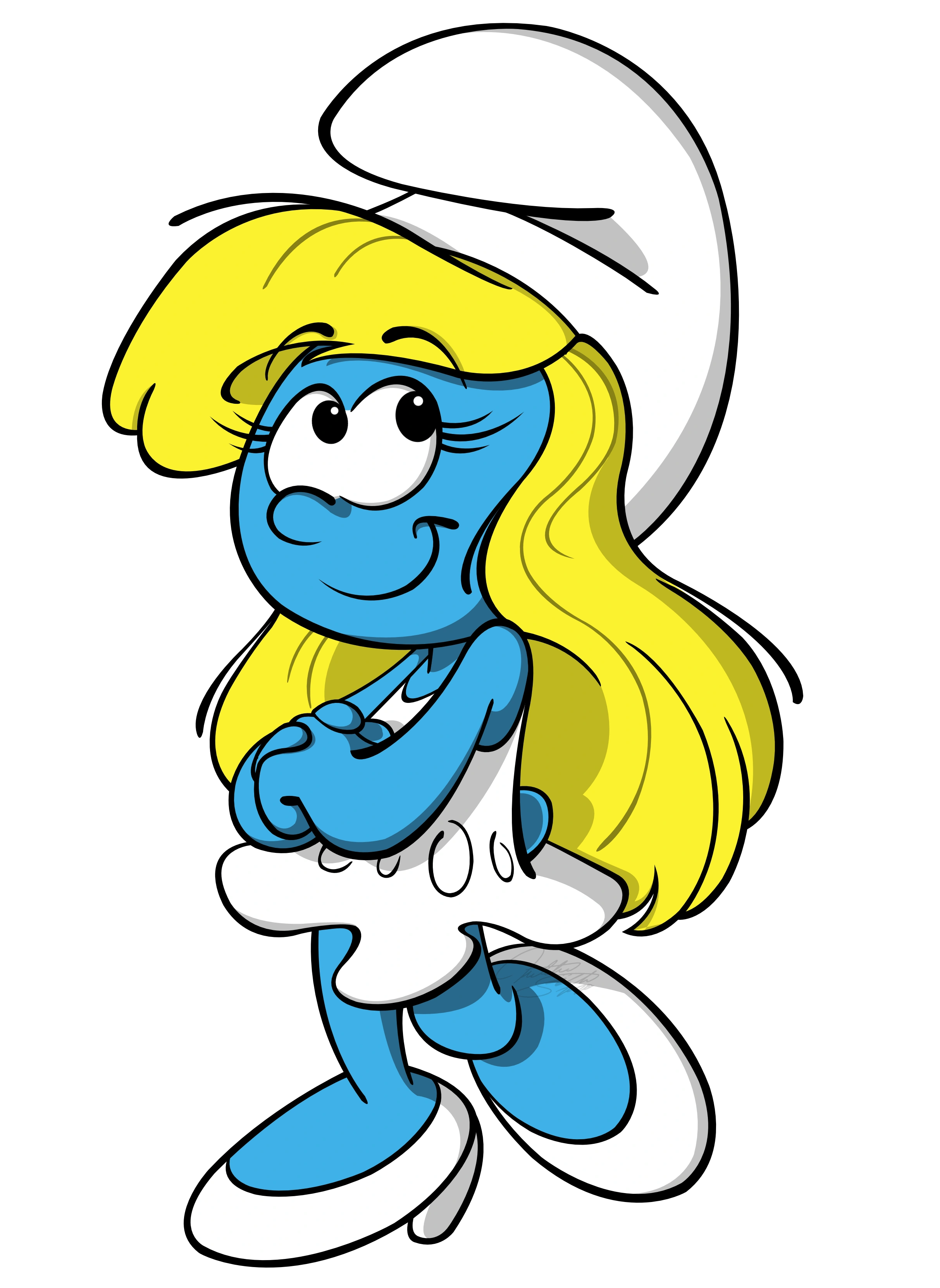 Smurfette Black Hair