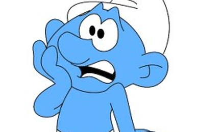 Scaredy Smurf