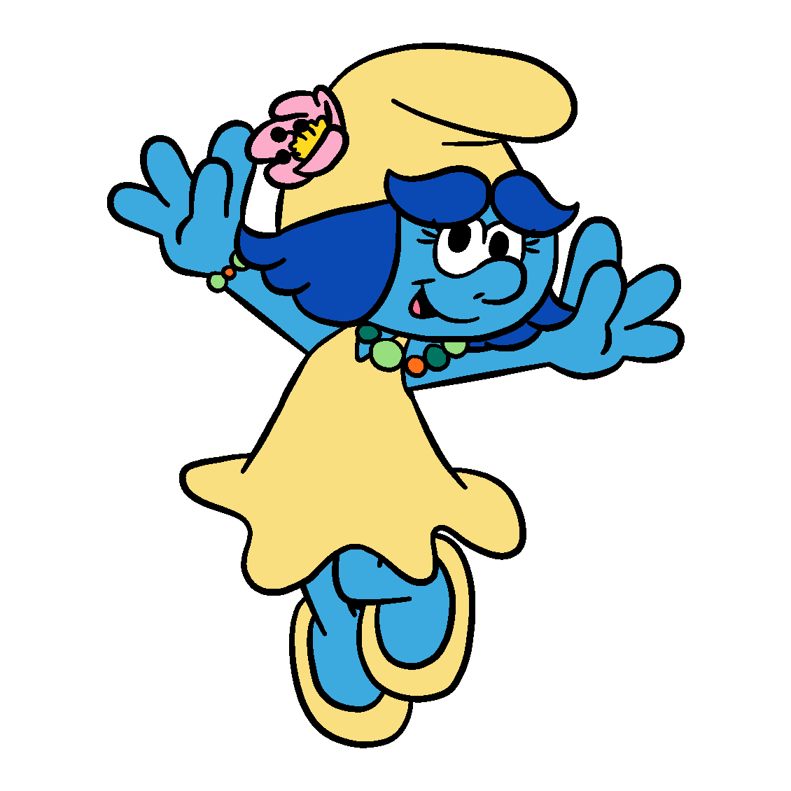 Smurfblossom (The Smurfs: Two Sides) | Smurfs Fanon Wiki | Fandom