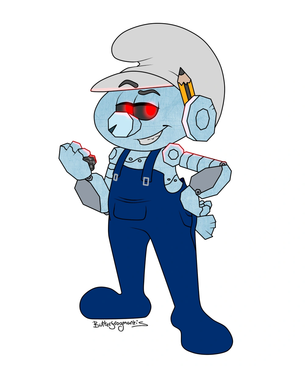 Clockwork Handy (Butterverse) | Smurfs Fanon Wiki | Fandom