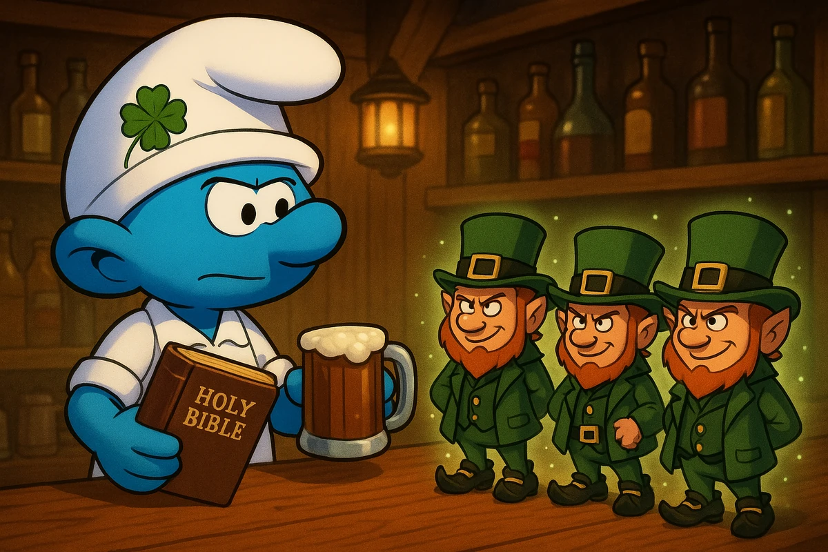 Tapper Smurf And The Trick Of The Leprechauns | Smurfs Fanon Wiki | Fandom