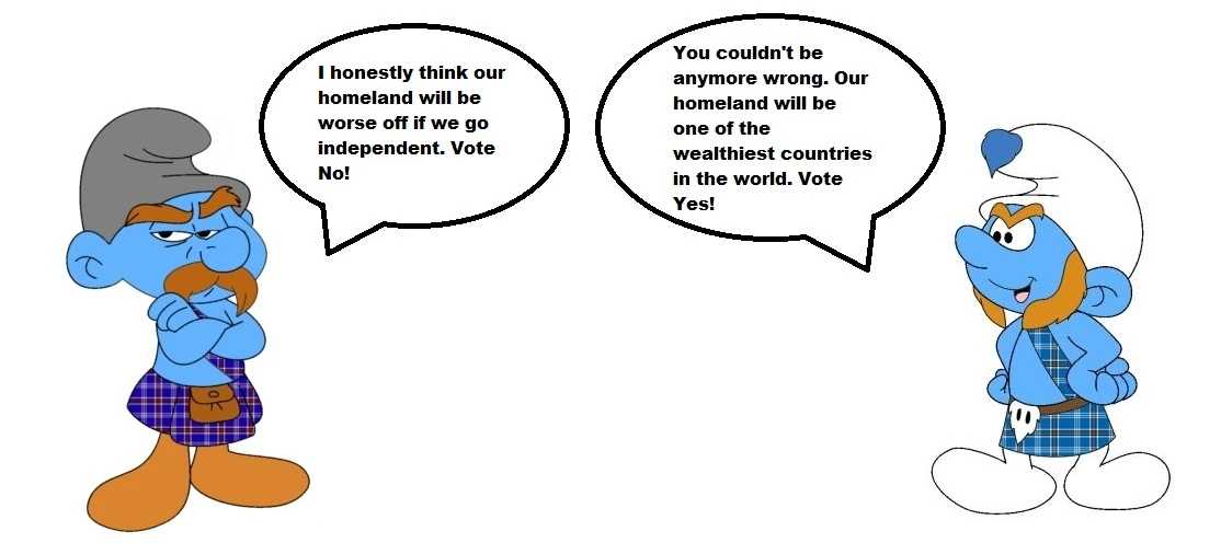 User blog:A Heroic Smurf/Views on Scottish Independence | Smurfs Fanon ...