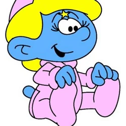 Smurfette Having A Baby