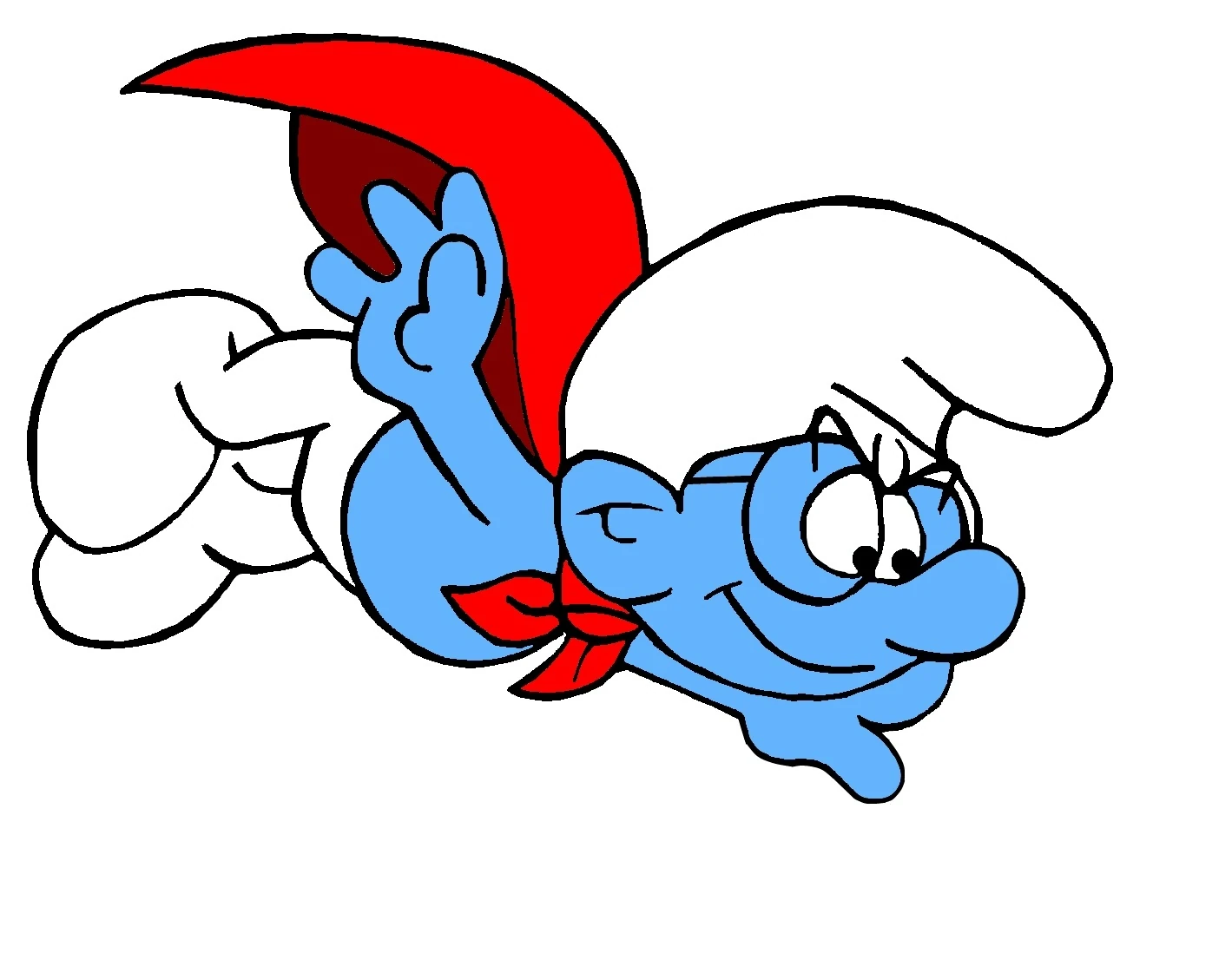 Flying Smurf