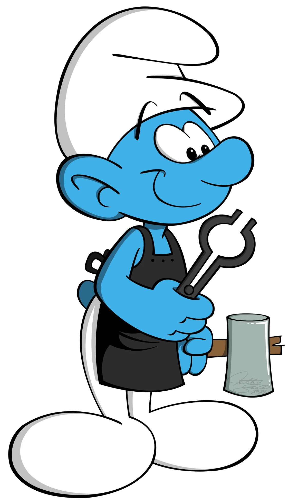 Blacksmith Smurf (LD Stories) | Smurfs Fanon Wiki | Fandom