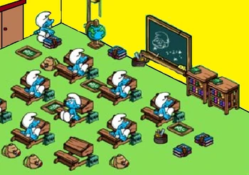 Smurf Village Schoolhouse | Smurfs Fanon Wiki | Fandom