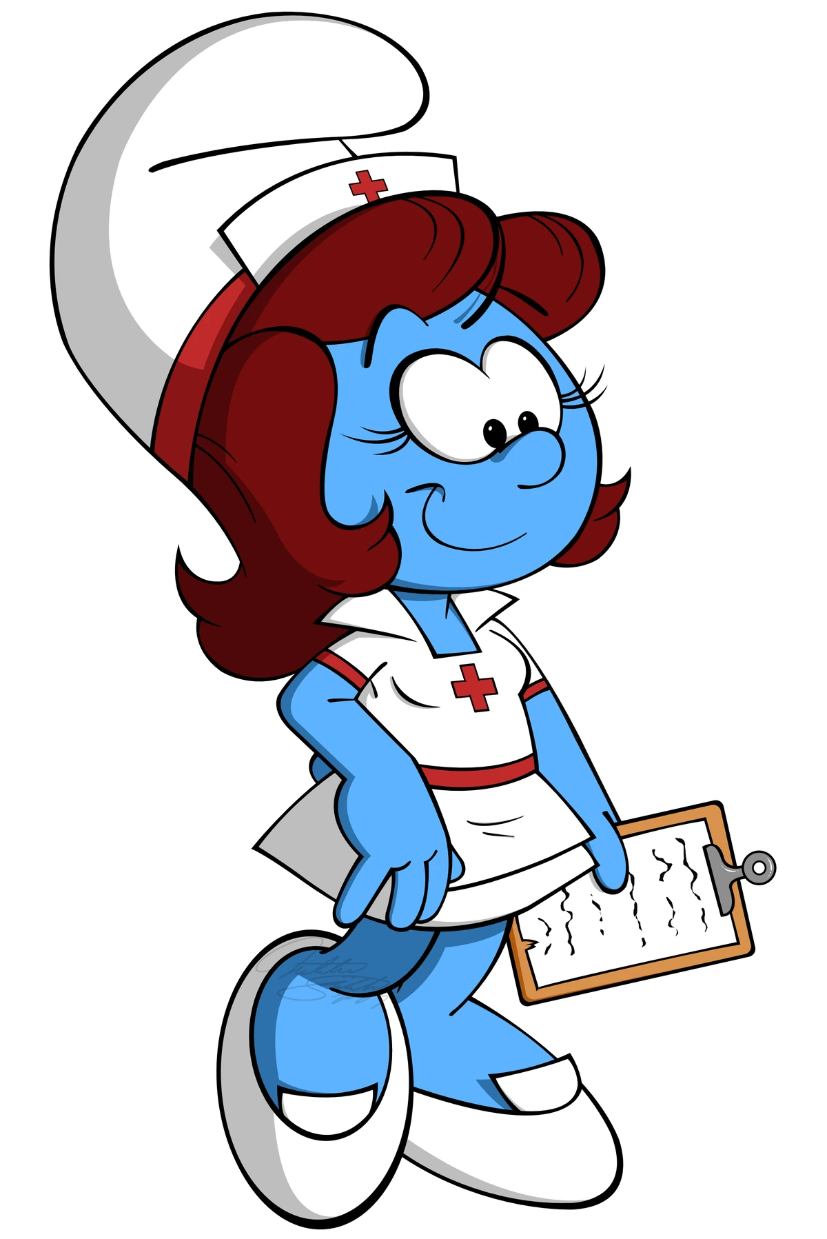 Nurse Smurfette (Hero Stories) | Smurfs Fanon Wiki | Fandom