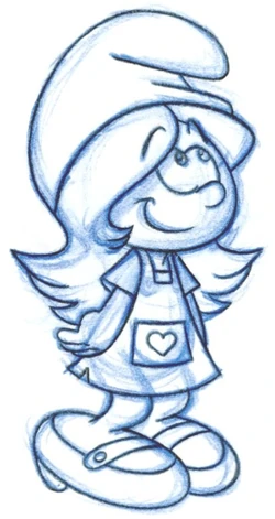 sassette smurf coloring pages