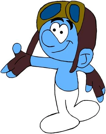 Aviator Smurf (Glovey Story) | Smurfs Fanon Wiki | Fandom