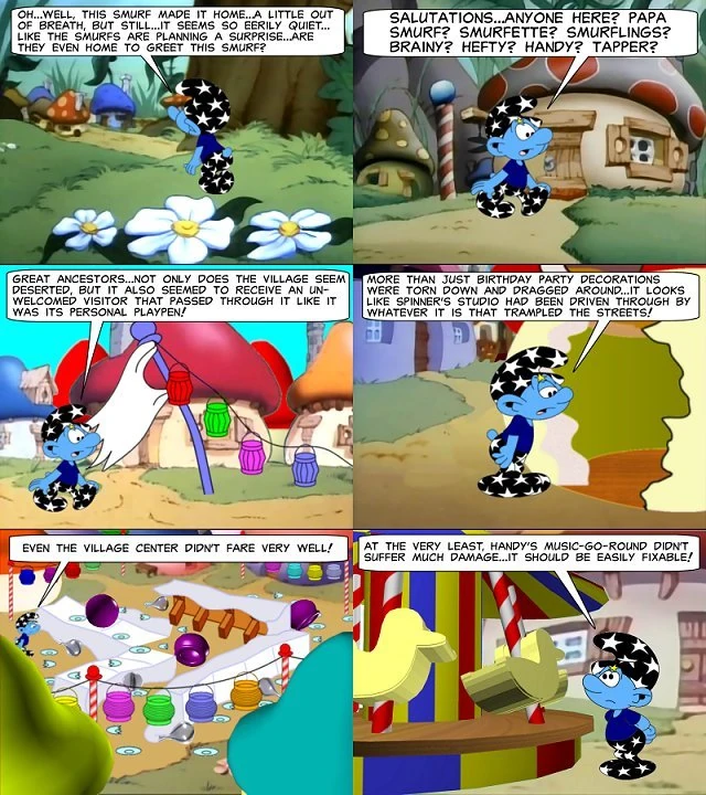 Smurfed Behind: The Departure/Page 40 | Smurfs Fanon Wiki | Fandom