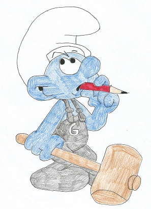 Geary Smurf (Hero Stories) | Smurfs Fanon Wiki | Fandom