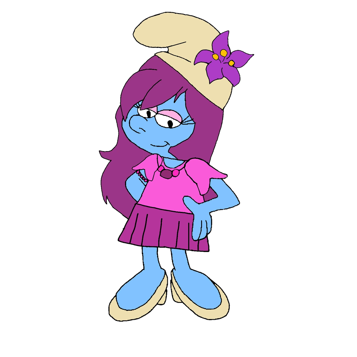 Smurfviolet (Millie Smurf series) | Smurfs Fanon Wiki | Fandom