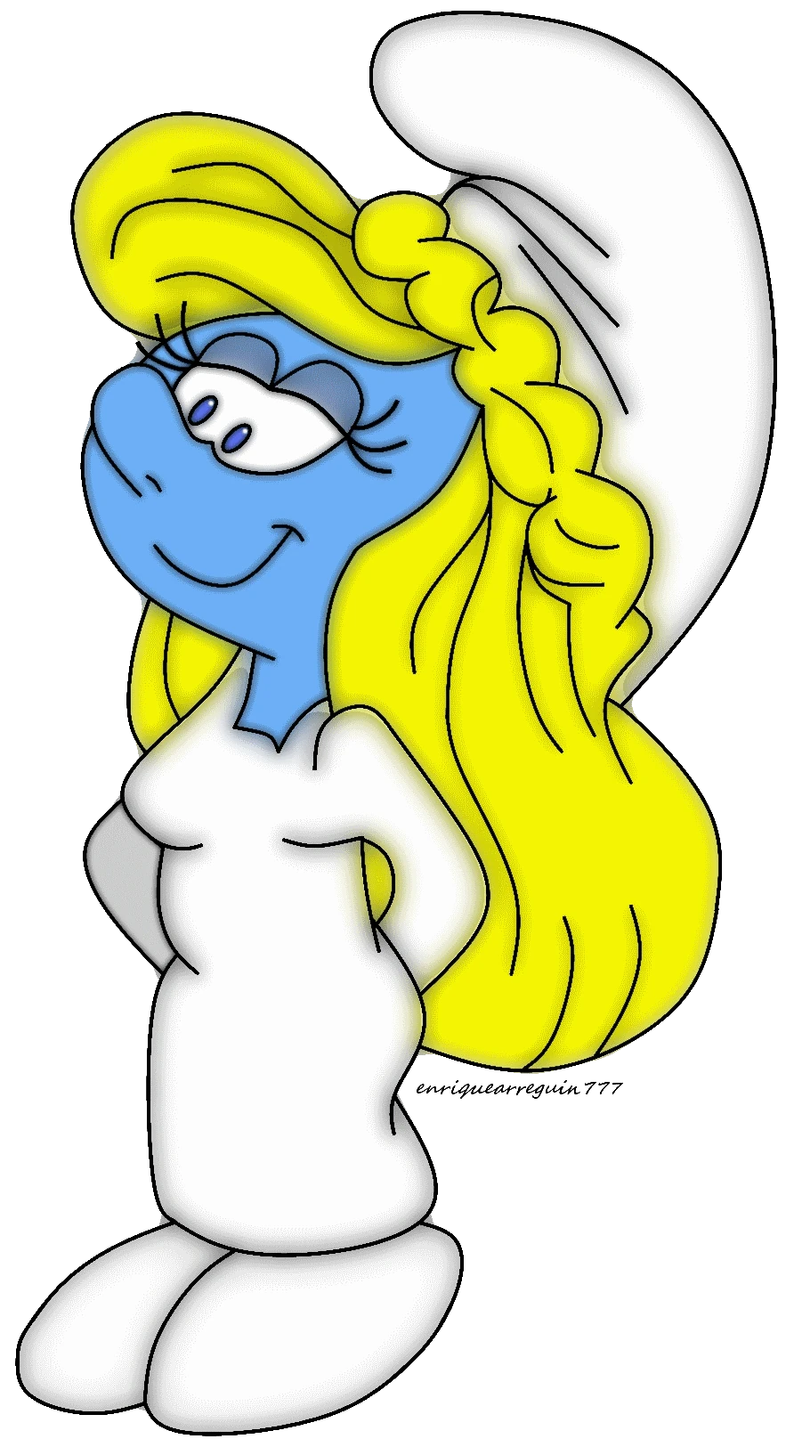 Smurfette (Glovey Story) | Smurfs Fanon Wiki | Fandom