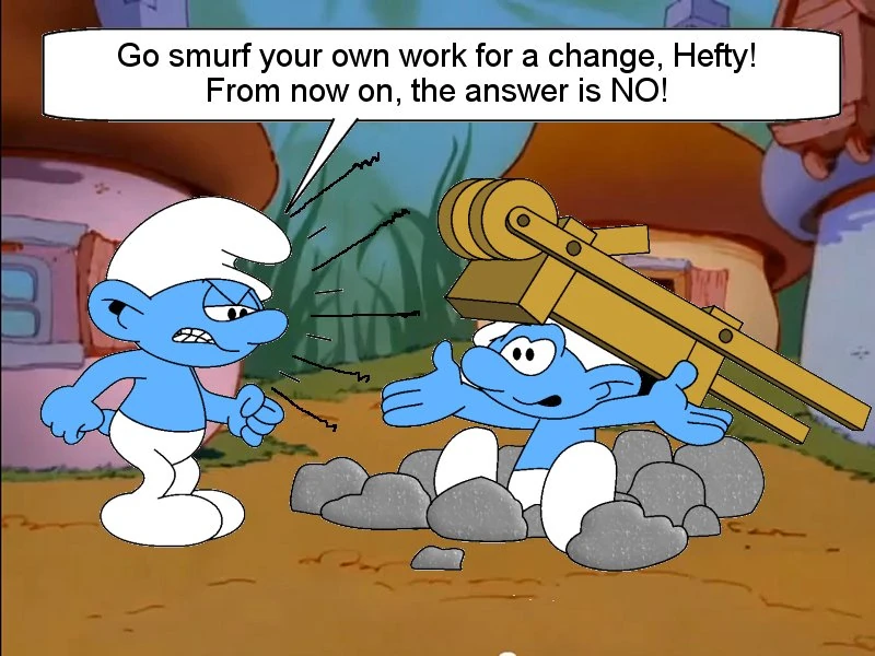 Pushback Smurf (Empath stories)/Gallery | Smurfs Fanon Wiki | Fandom