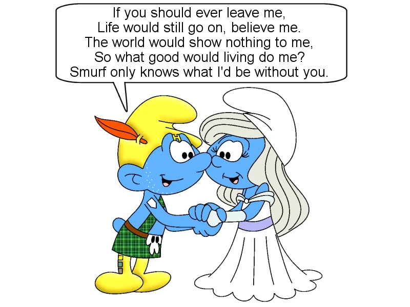 Hero and Smurfette's wedding | Smurfs Fanon Wiki | Fandom