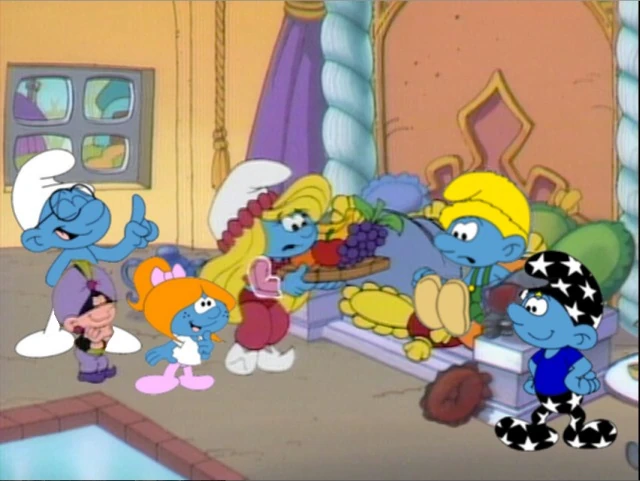 The Little Genie In The Garden | Smurfs Fanon Wiki | Fandom