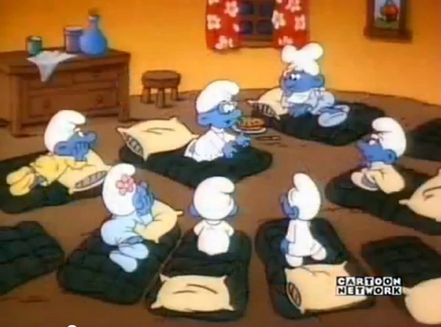 Sleepover | Smurfs Fanon Wiki | Fandom