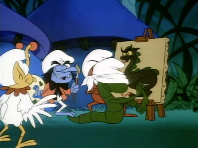 Pin the tail on the dragon | Smurfs Fanon Wiki | Fandom