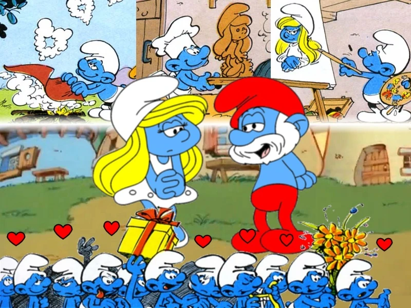The Many Loves Of Smurfette | Smurfs Fanon Wiki | Fandom