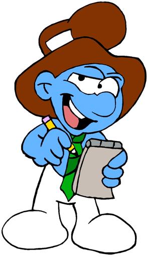 Reporter Smurf (Glovey Story) | Smurfs Fanon Wiki | Fandom