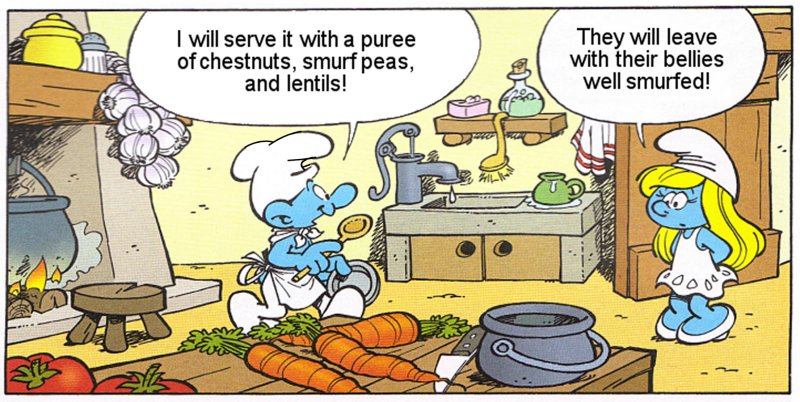 Greedy's kitchen | Smurfs Fanon Wiki | Fandom