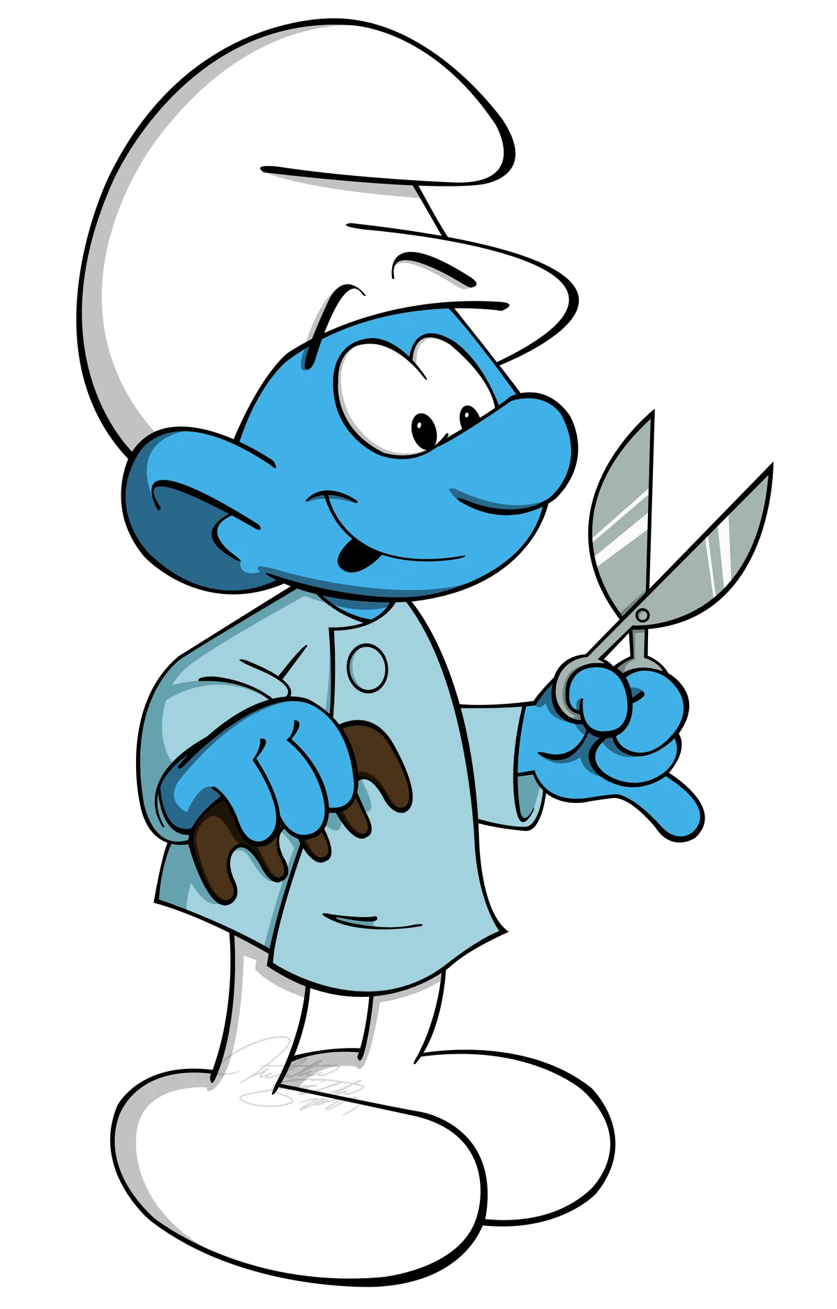 Barber Smurf (LD Stories) | Smurfs Fanon Wiki | Fandom