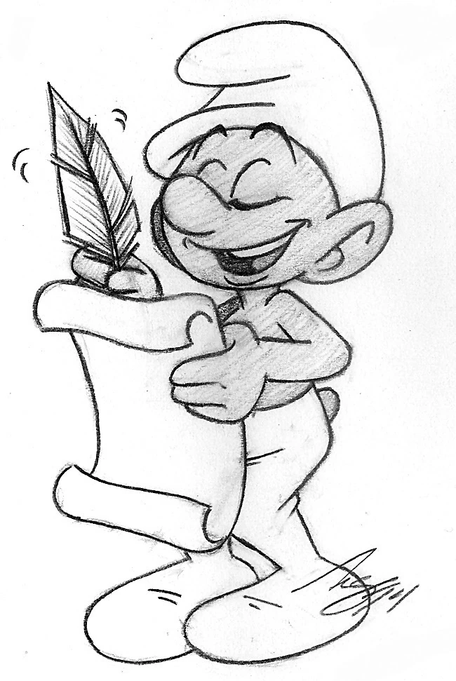 Poet Smurf (LD Stories)/Gallery | Smurfs Fanon Wiki | Fandom