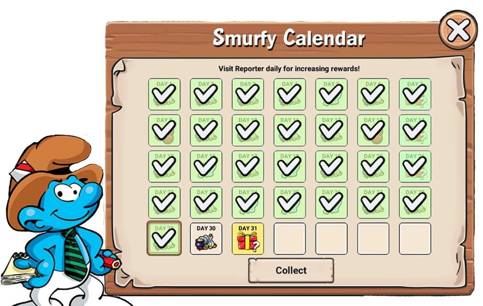 Reporter Smurf and Editor Smurf | Smurfs' Village Wiki | Fandom