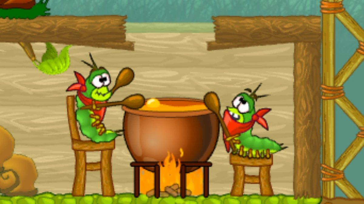 Caterpillar Brothers | Snail Bob Wiki | Fandom