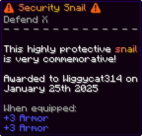 Security Snail | SnailCraft Rarities Wiki | Fandom