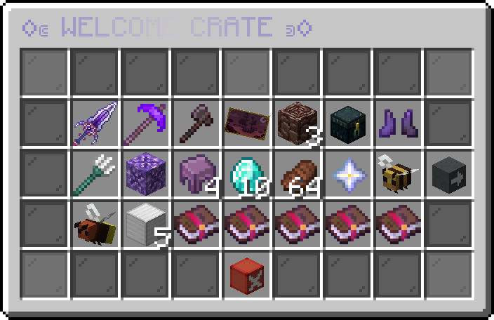 Welcome Crate | SnailCraft Rarities Wiki | Fandom