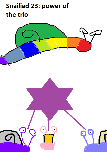 Snailiad 23: the power of the trio | Snaily Wiki | Fandom