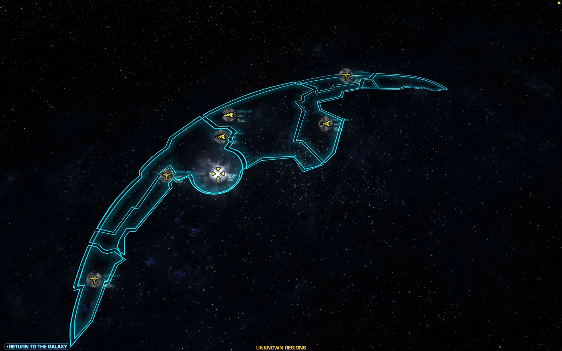 Galaxy Unknown Spacecraft