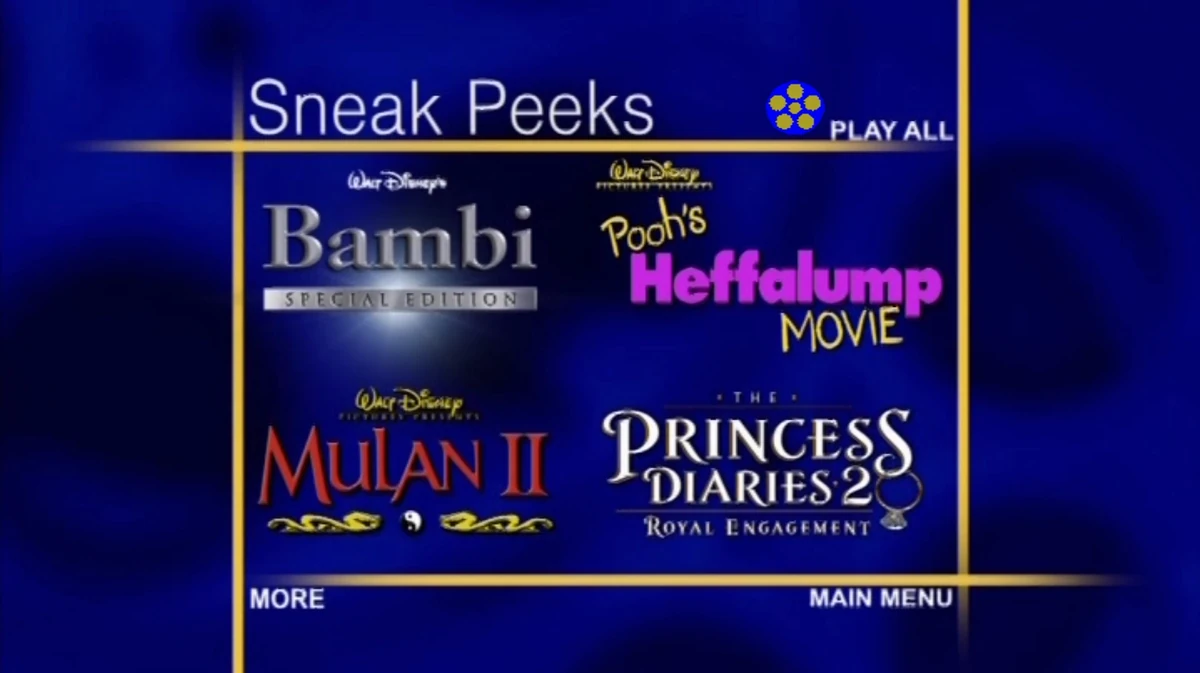 Mary Poppins: 40th Anniversary Edition | Sneak Peeks Menu Wiki | Fandom