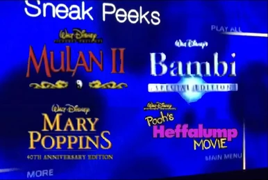 Spymate Sneak Peeks Menu