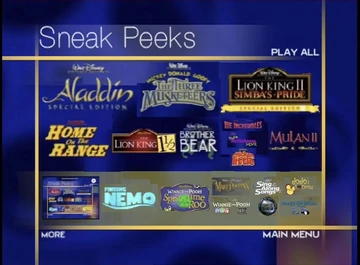 Sneak Peeks Menu | Sneak Peeks Menu Wiki | Fandom