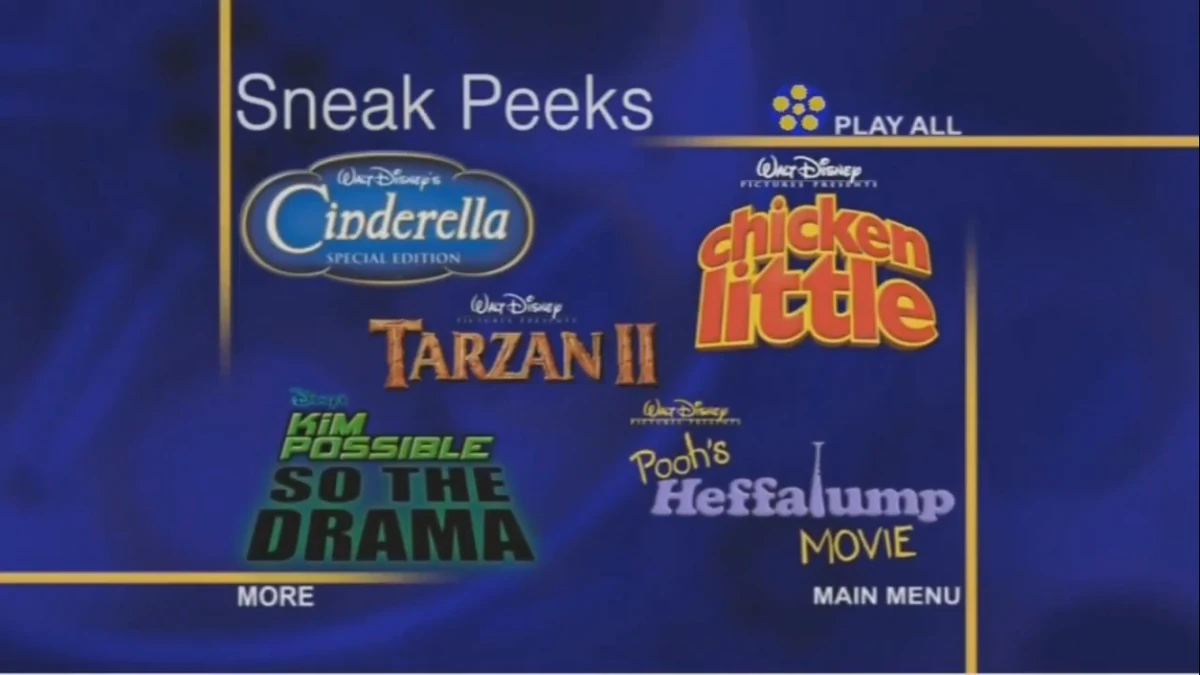 Jimmy Neturon: Time Wrap (2005) Sneak Peeks Menu (rare) | Sneak Peeks Menu Wiki | Fandom