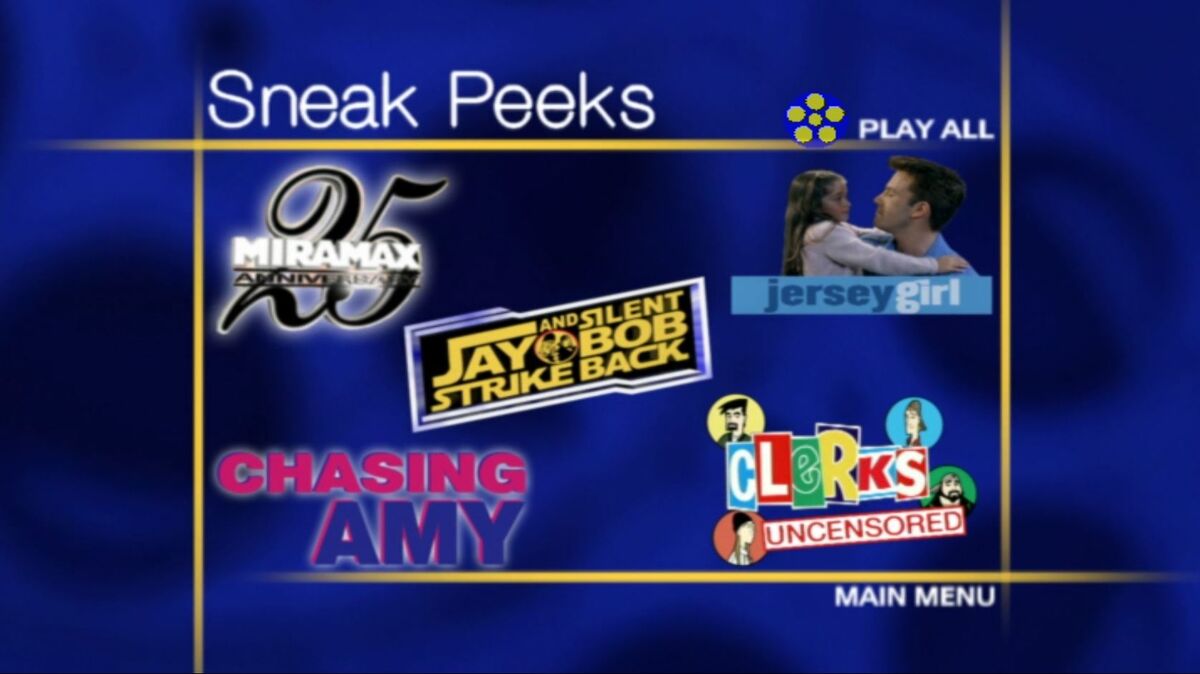 Clerks X: 10th Anniversary Edition | Sneak Peeks Menu Wiki | Fandom