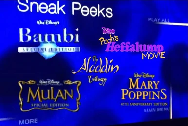 Spymate Sneak Peeks Menu