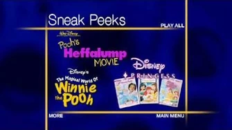 Disney Princess Party 1 | Sneak Peeks Menu Wiki | Fandom
