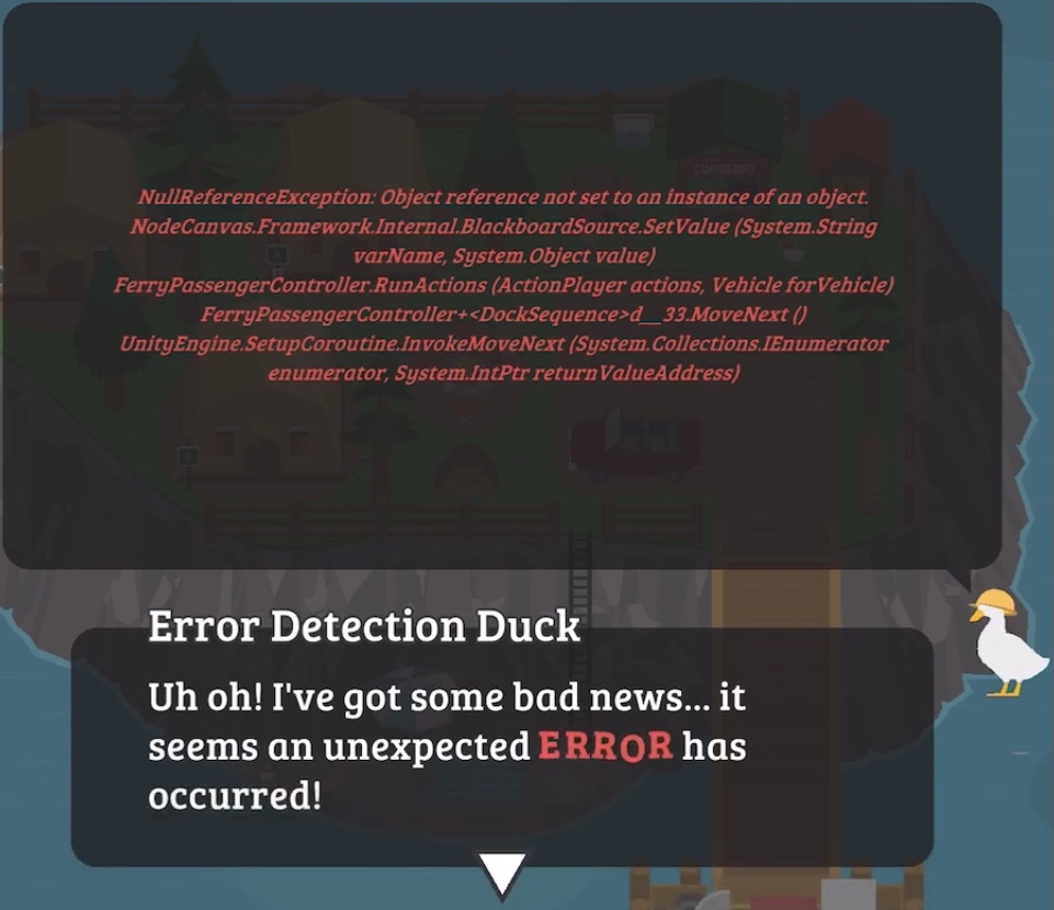 Error Detection Duck Sneaky Sasquatch Wiki Fandom