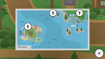 Ocean Map | Sneaky Sasquatch Wiki | Fandom