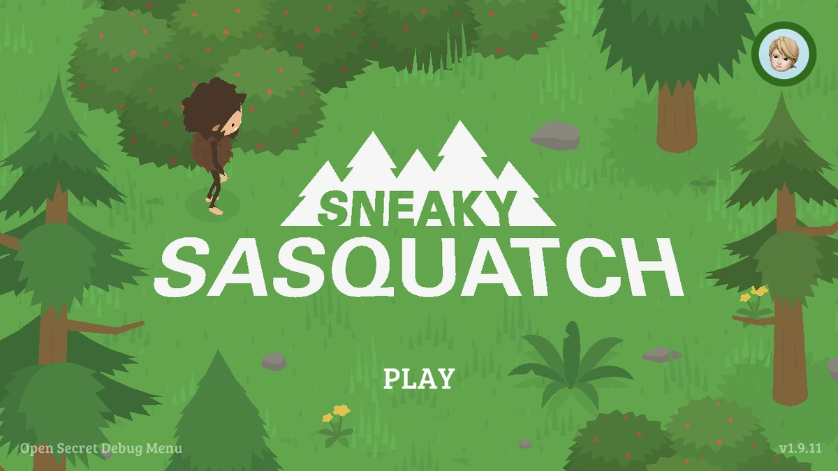 Secret Debug Menu | Sneaky Sasquatch Wiki | Fandom