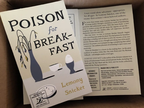 User blog:ConnieBlackwood/Poison for Breakfast Advance Reading Copies ...