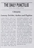 The Daily Punctilio | Lemony Snicket Wiki | Fandom