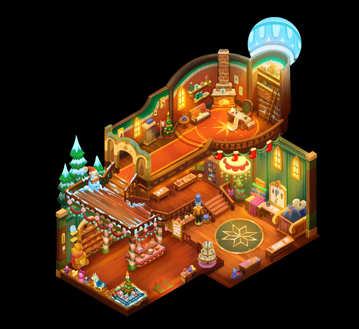 Mr. Claus's Workshop | SnickSnack Wiki | Fandom