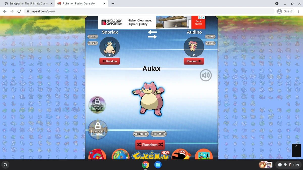 Aulax | Snivypedia - The Ultimate Custom Pokemon Wiki | Fandom