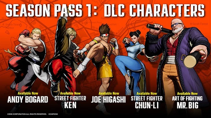 Fatal Fury: City of the Wolves/Downloadable Content | SNK Wiki | Fandom