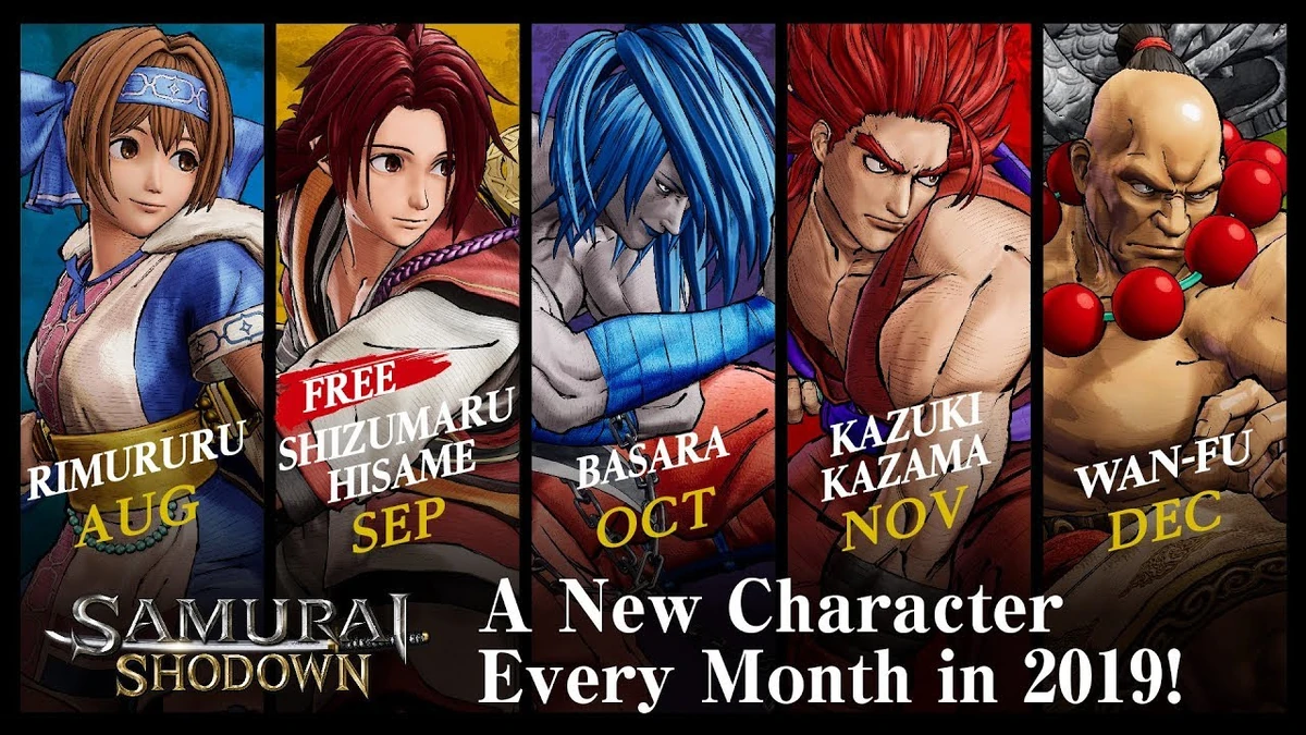 Samurai Shodown (2019)/Downloadable Content | SNK Wiki | Fandom
