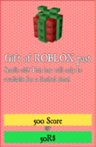 Gift of ROBLOX past | Sno day Wiki | Fandom
